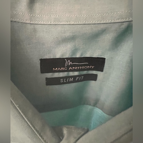 Marc Anthony | Shirts | Mens Marc Anthony Slim Fit Long Sleeve Dress ...